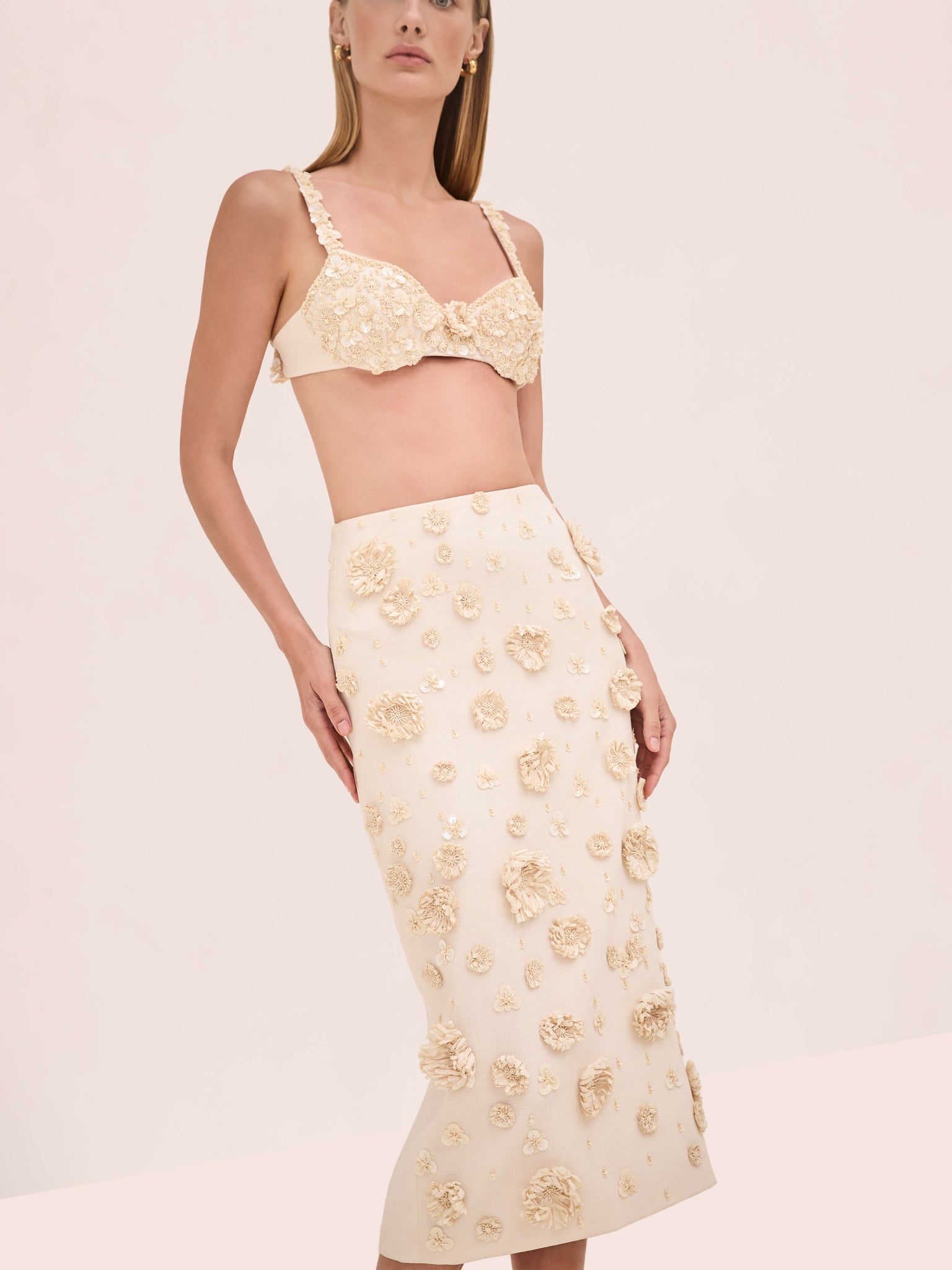 ALEXIS Alexis Remi Embellished Bralette Top